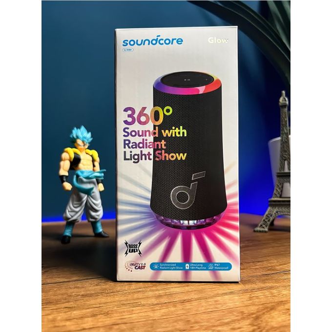 Enceinte baffle bluetooth portable Glow de Soundcore avec son 360° de ...